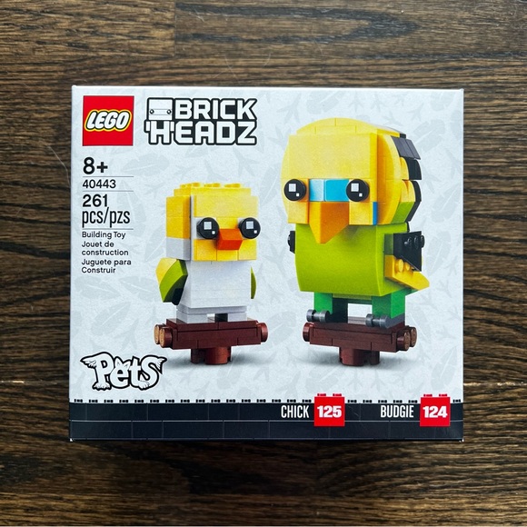 Lego | Toys | Lego Brickheadz Pets Budgie And Chick 4443 Nib | Poshmark